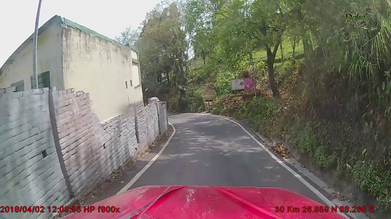Descent Through Pankhabari Road with A Thar - YouTube
