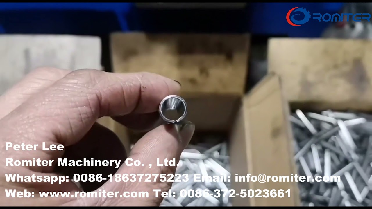 Automatic Spring Pin Making Machine - YouTube