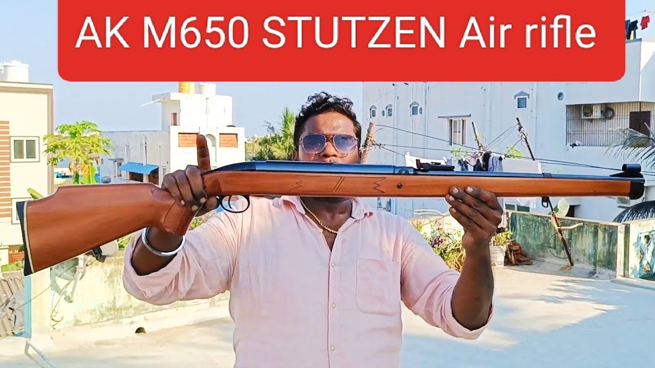 Ak 650 Stutzen Air rifle, Ak m650 India's first Unboxing review #airgun #airrifleshooting # ...