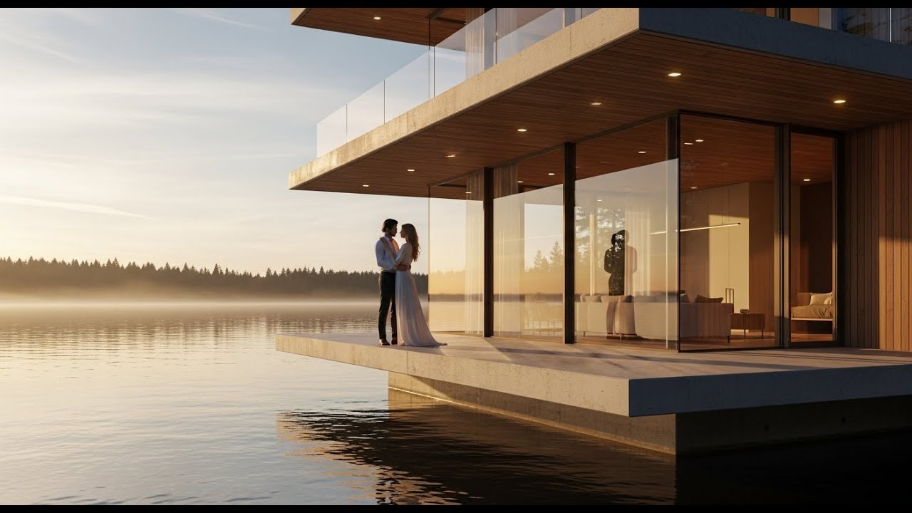 Where Water Meets Concrete The Lakefront House That Redefines Serenity ...