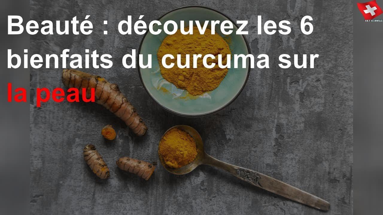 Beauté : découvrez les 6 bienfaits du curcuma sur la peau - YouTube