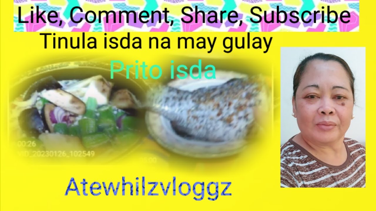 Tinula Isda Na May Gulay / Prito Isda #fish #ofwlife - YouTube