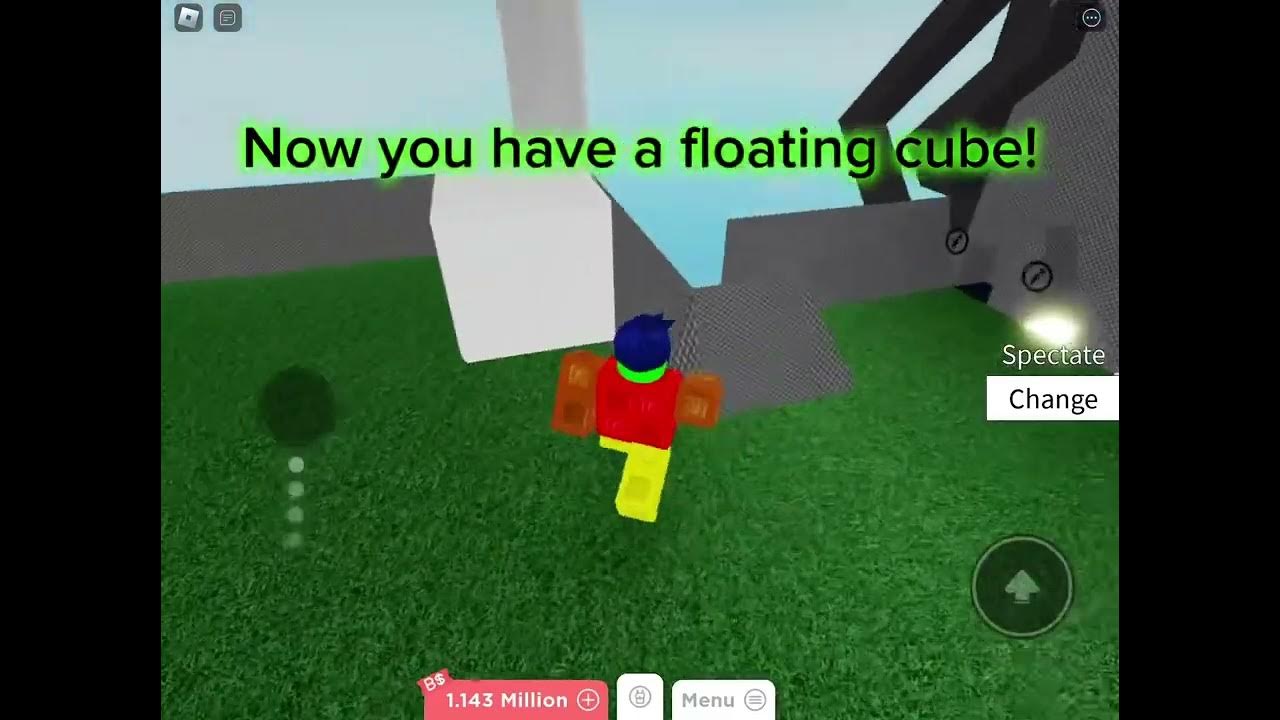 How to make a floating cube in Blockate - YouTube
