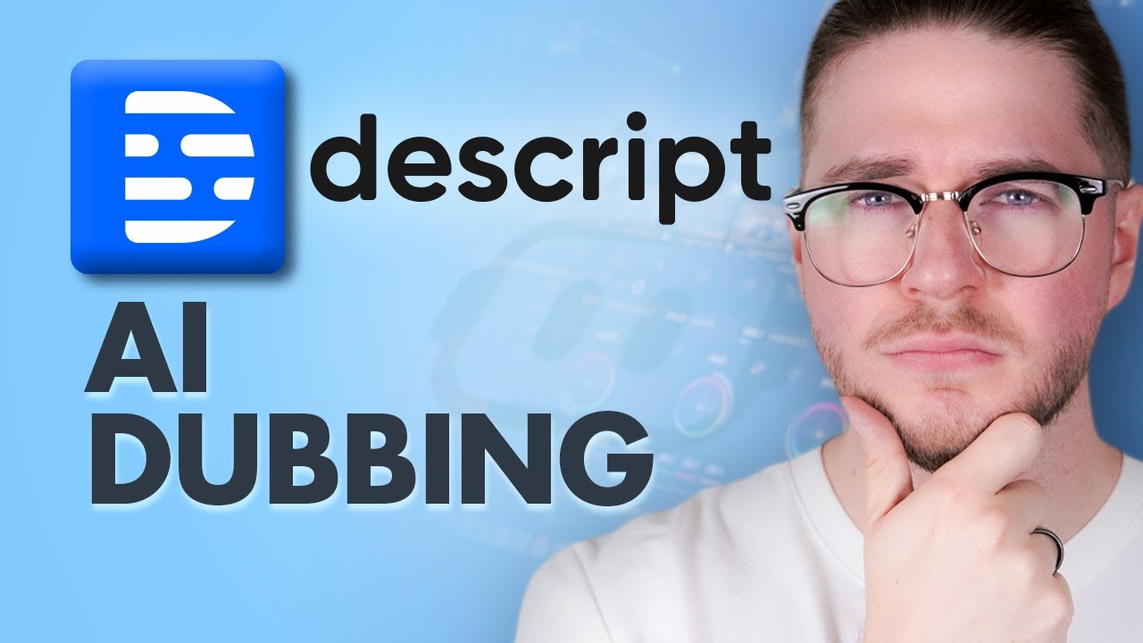 Descript AI Dubbing Tutorial – Fix Mistakes Without Reshooting - YouTube