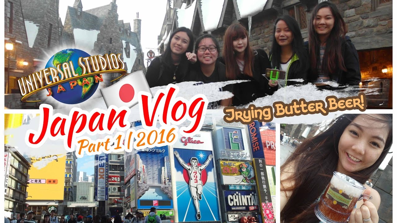 Osaka // Universal Studios Japan - USJ (Japan trip part 1) - YouTube