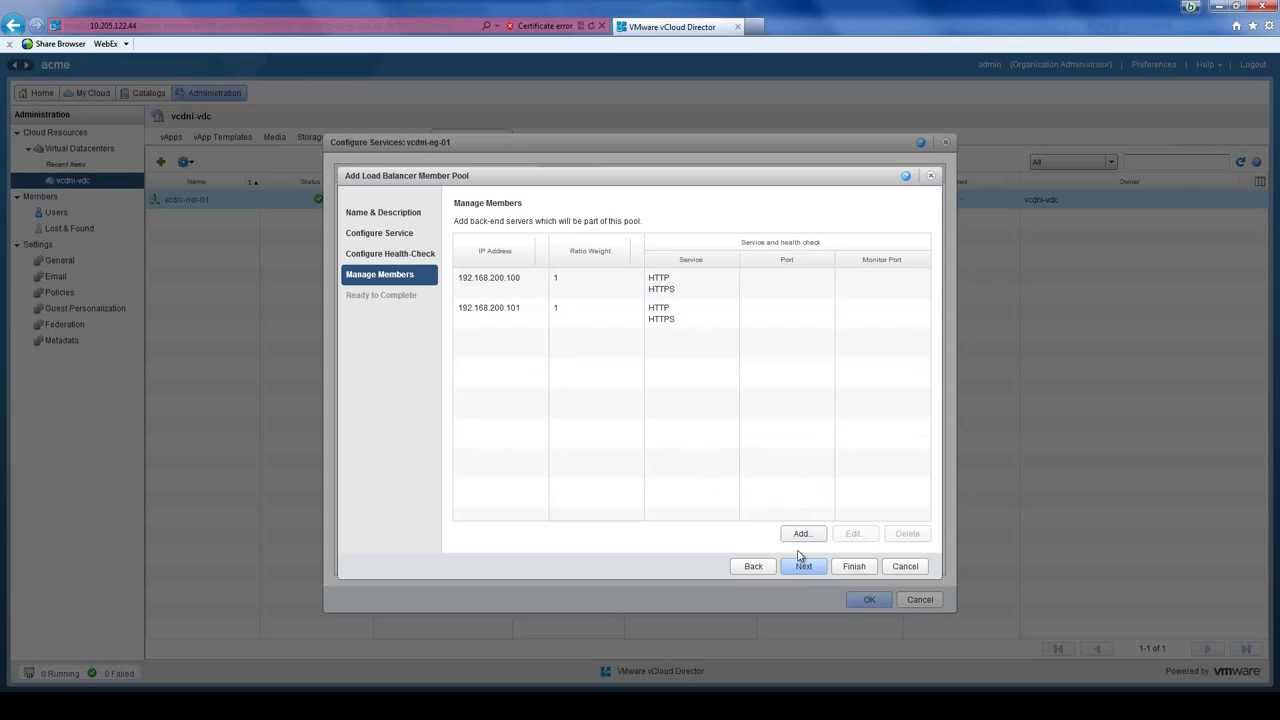 Alteon Load Balancing as a Service for VMware vCloud Director 5.1 ...