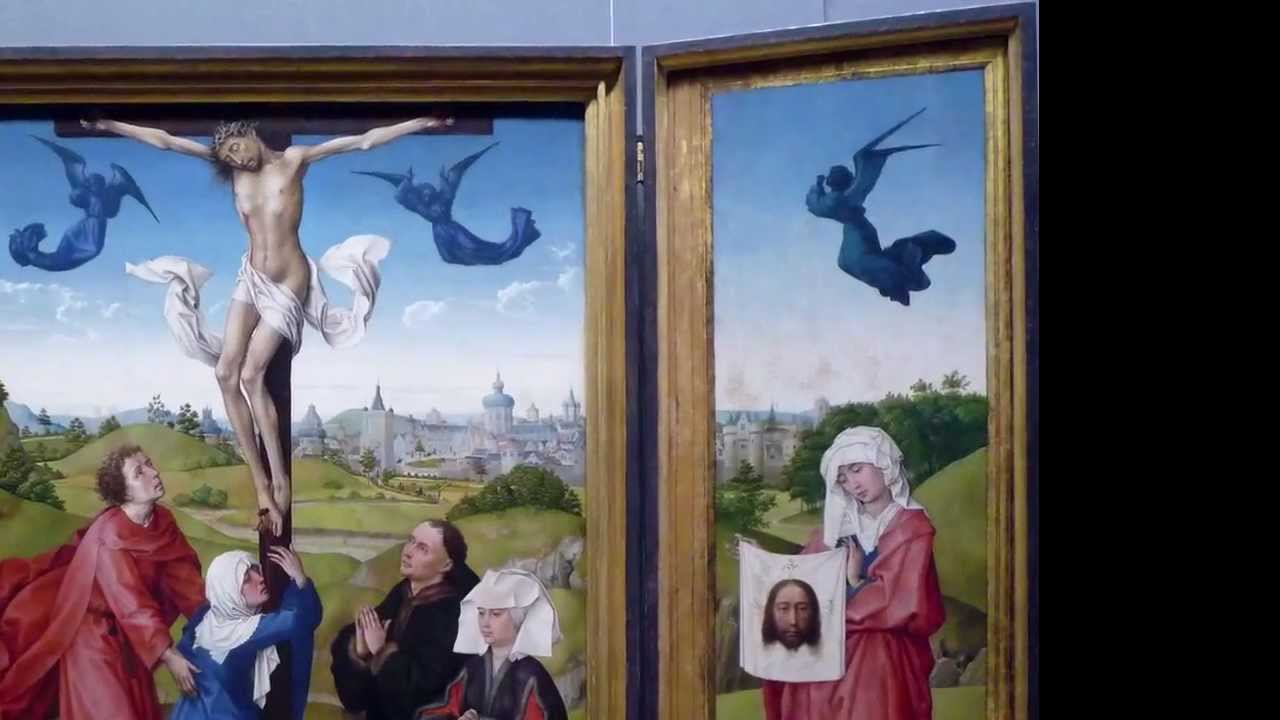 Van der Weyden, Crucifixion Triptych - YouTube