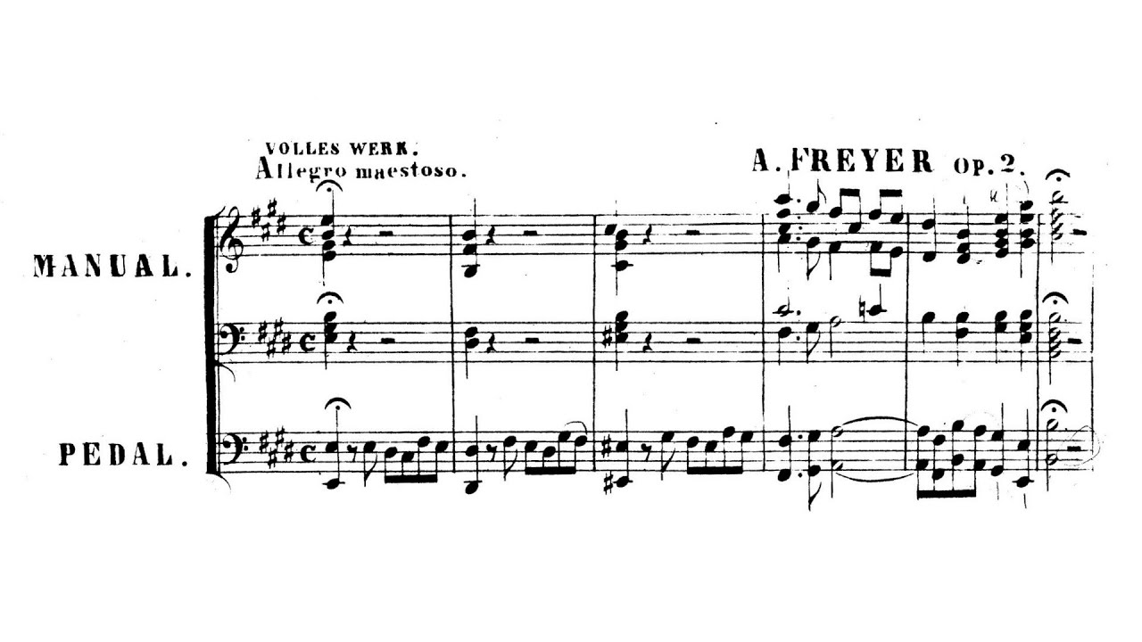 August Freyer – Concert Variations, Op.2 - YouTube