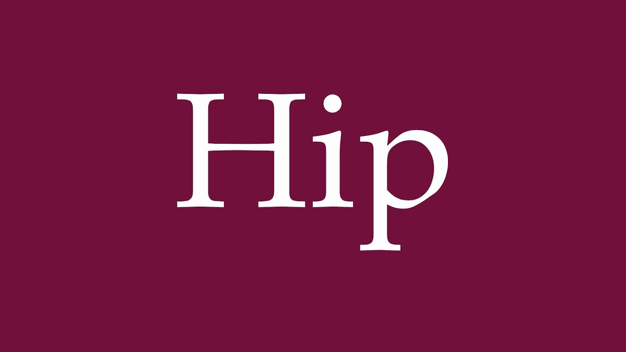 How to Pronounce ''Hip'' Correctly in German - YouTube