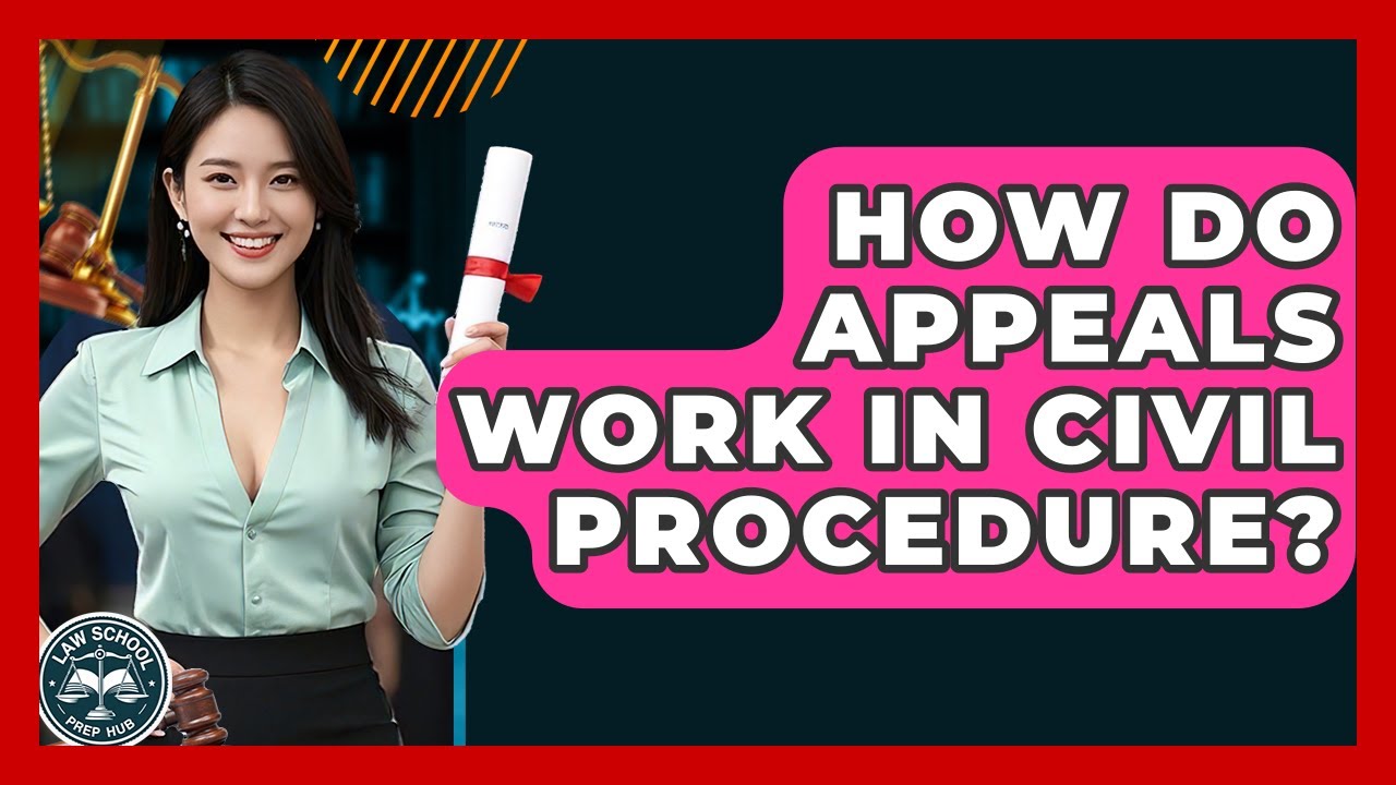 How Do Appeals Work In Civil Procedure? - Law School Prep Hub - YouTube
