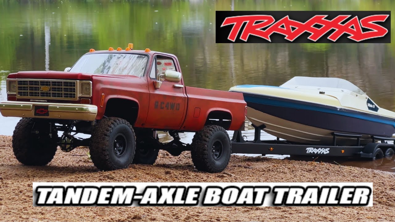 Rc Boat With Trailer