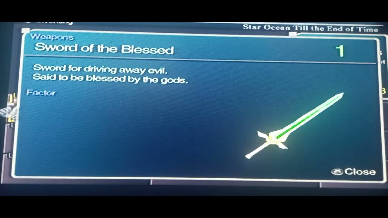 Star Ocean sword of the blessed - YouTube