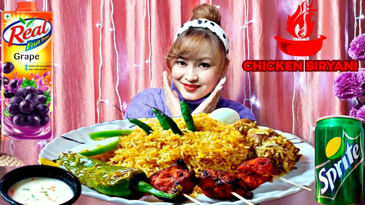 First time Eating Spicy Chicken Biryani 🥵🔥🔥 - YouTube