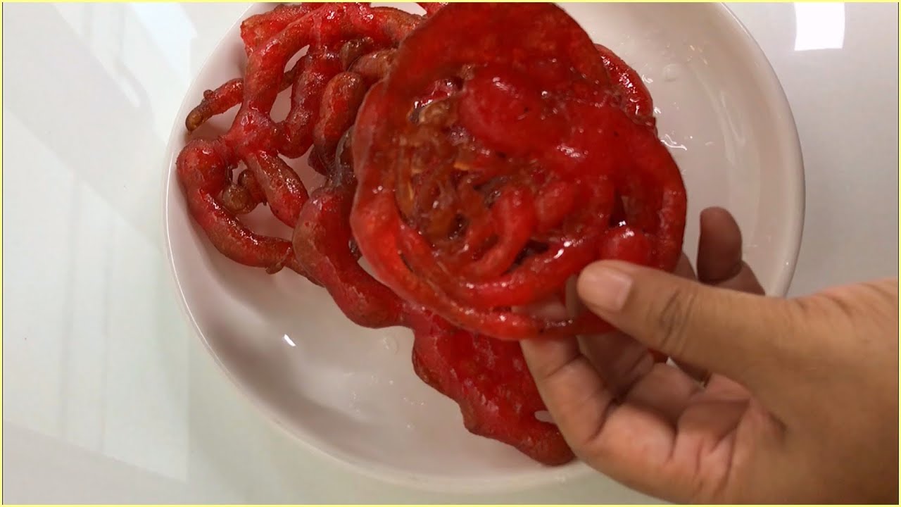 EASY ZILEYBI RECIPE | JALEYBI RECIPE | HOMEMADE JALEBI #sweets - YouTube
