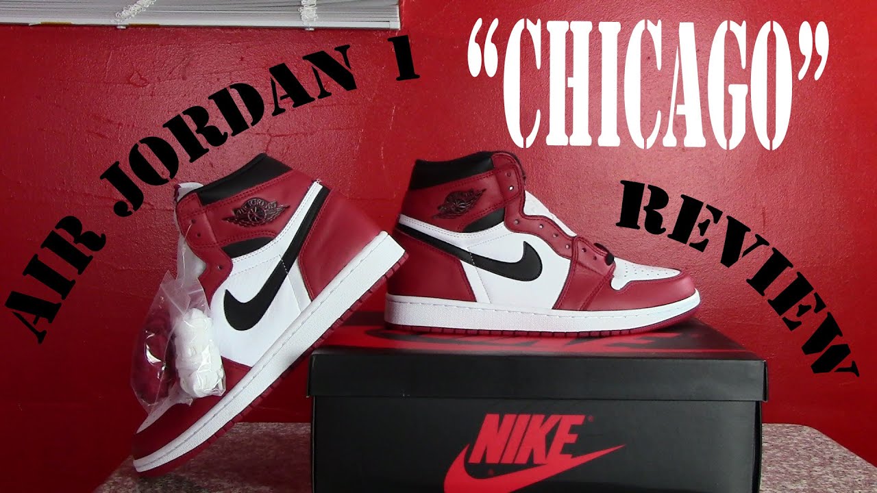 Air Jordan 1 Retro High OG "CHICAGO" 2015 - YouTube
