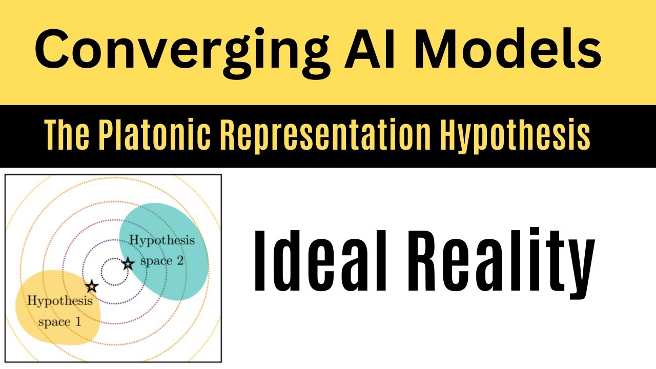 The Platonic Representation Hypothesis of AI Models - YouTube
