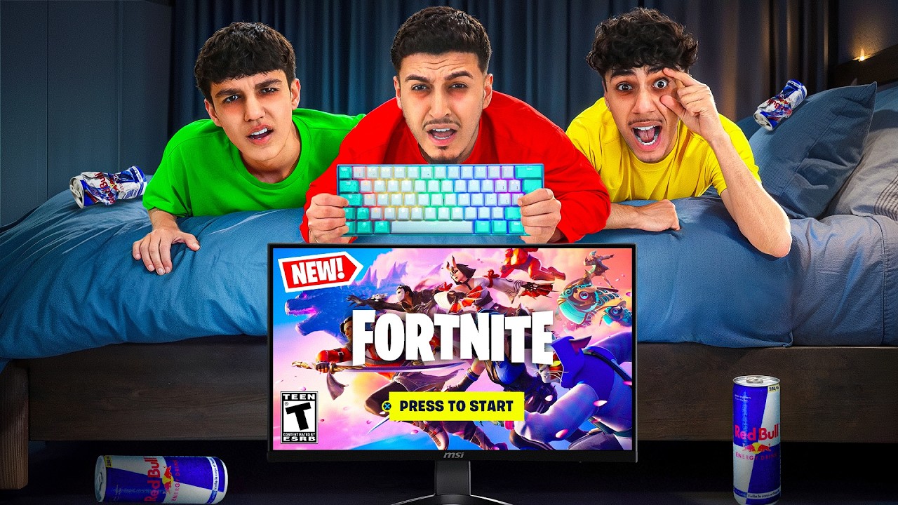 Last To Sleep Playing Fortnite Chapter 6 Wins $1,000 With Brothers ...