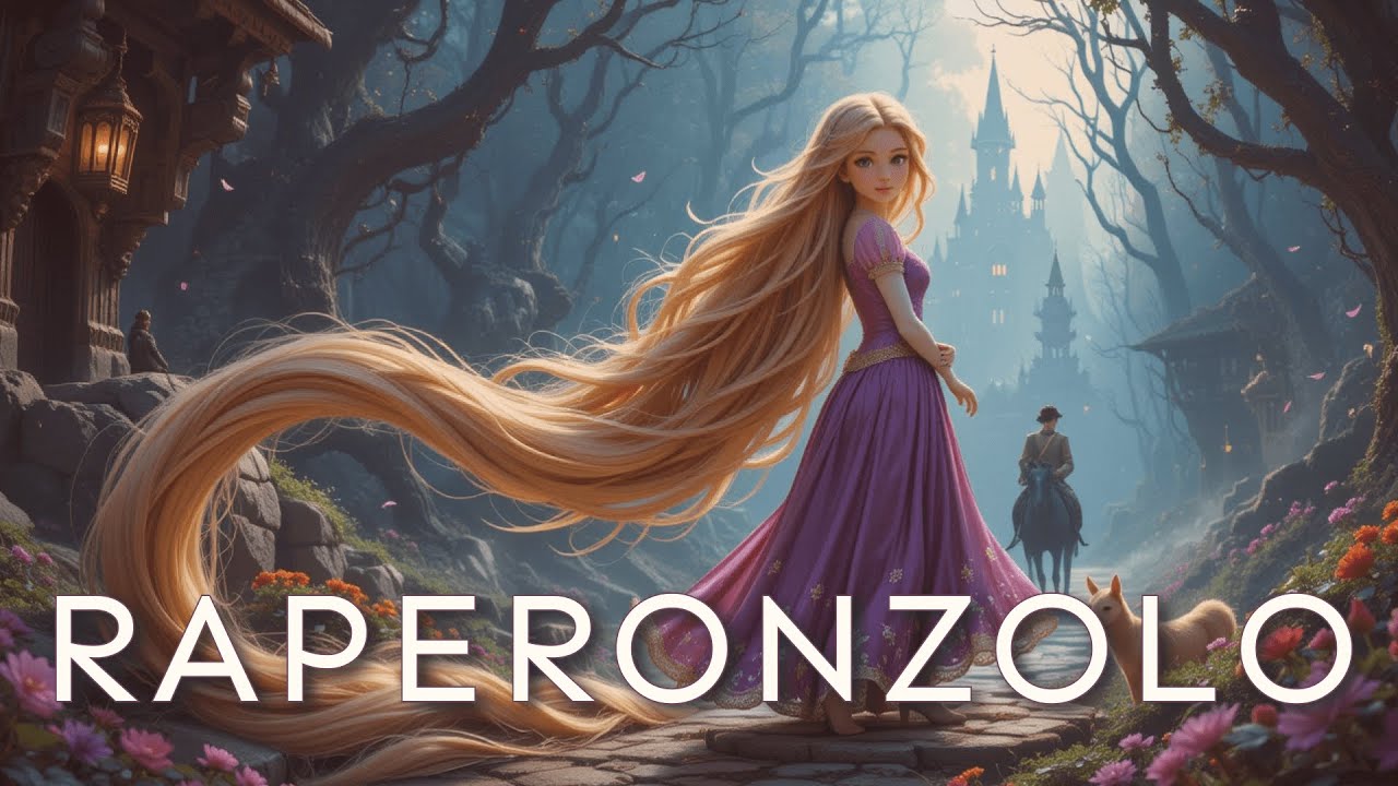 📖🎧 LE FIABE DEI FRATELLI GRIMM – Raperonzolo – Audiolibro della Fiaba ...