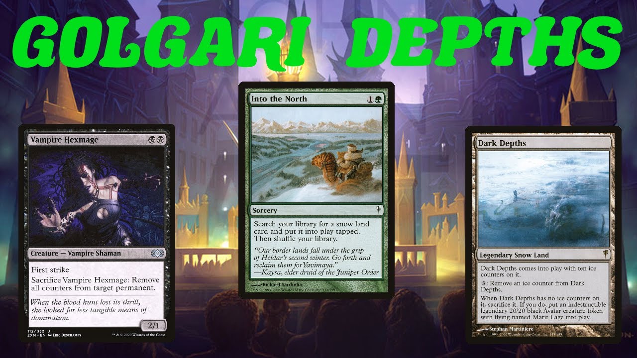 GOLGARI DEPTHS! Legacy Dark Depths combo MTG #Depthcember - YouTube