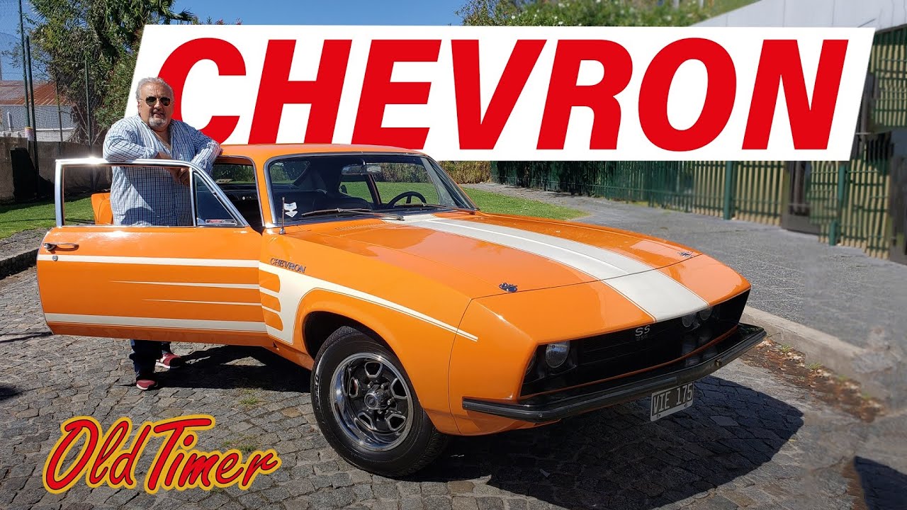 FUERA DE SERIE EN SERIO Coupé Chevy Chevron 1973 Color Naranja Salvaje ...