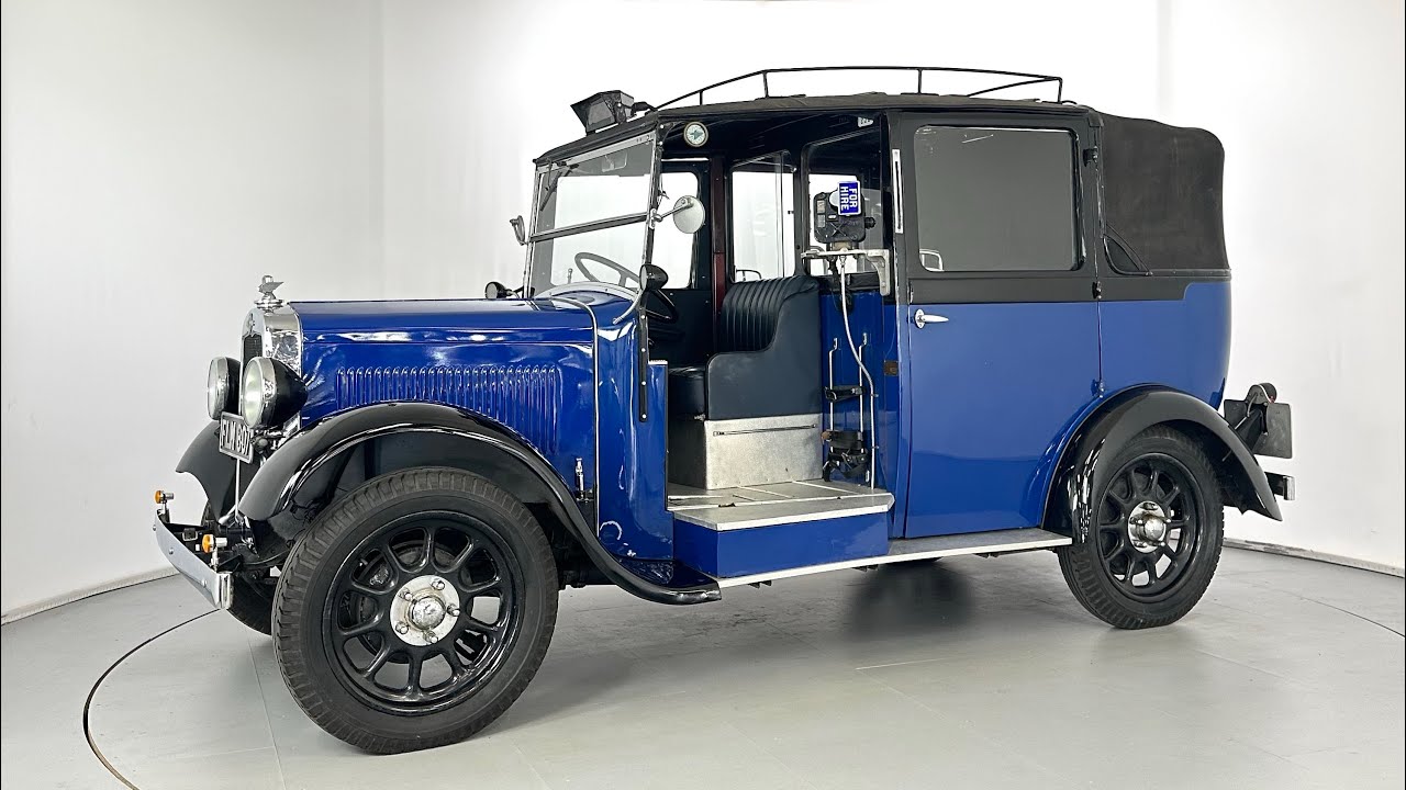 Pre-War Taxi! - Morris Super Six in Fantastic Condition - YouTube