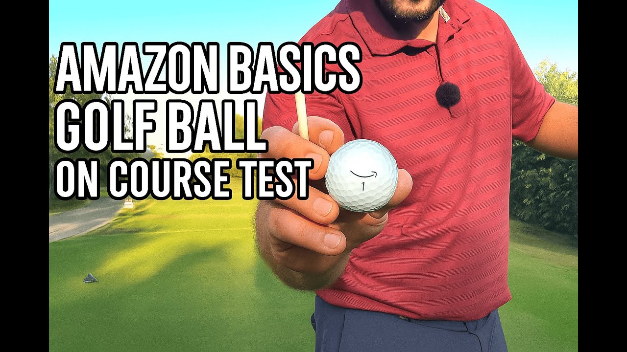 Amazon Basics Golf Ball Test - YouTube