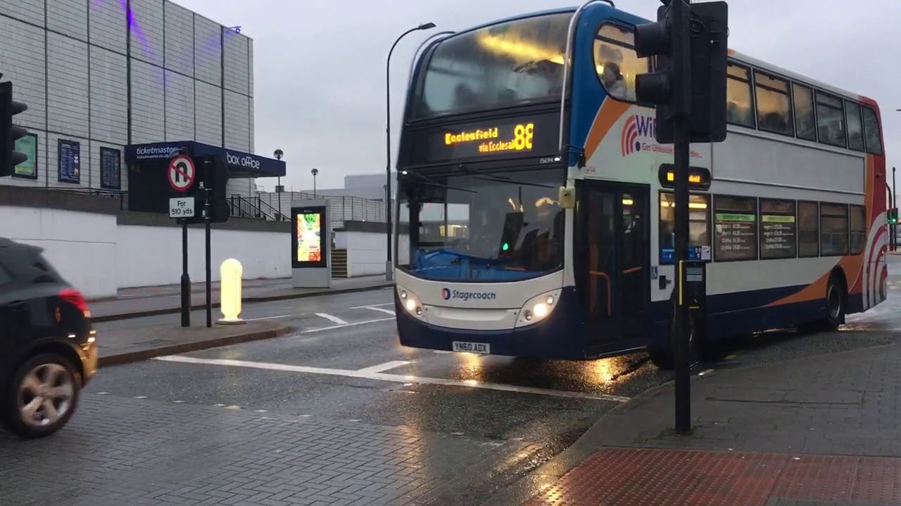 Stagecoach Bus Sheffield 15694 At City Centre On 88 To Ecclesfield ...