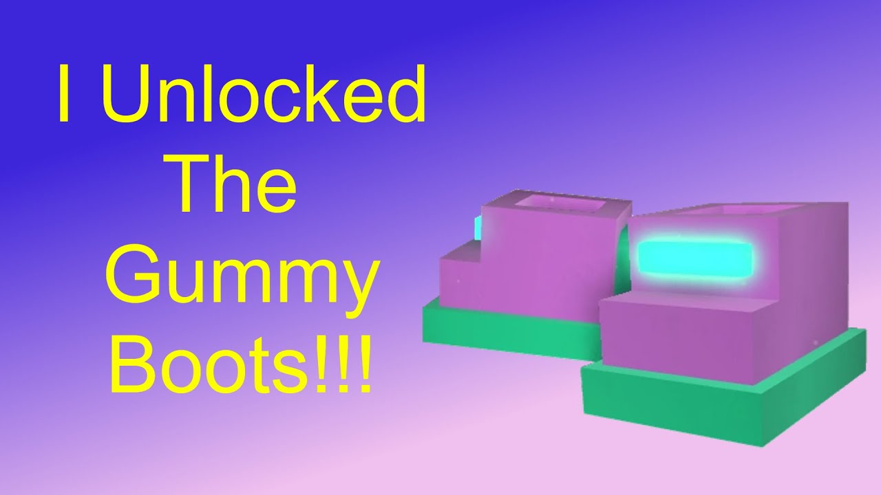 I Got The Gummy Boots! Roblox Bee Swarm Simulator Road to Tide Popper ...