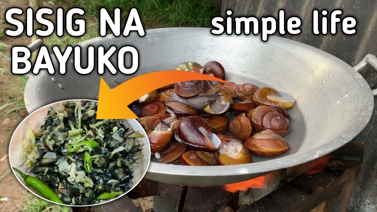 sisig na bayuko SOBRANG SARAP | BUHAY SA PROBINSYA | simple life ...