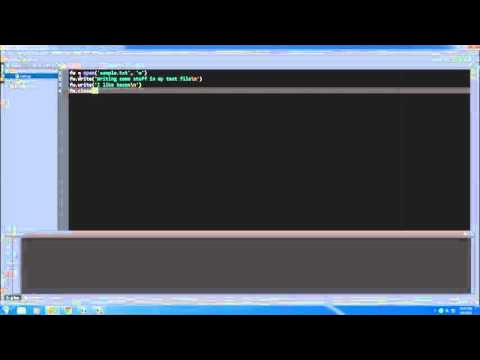 Программирование на Python - 23 - Работа с файлами - YouTube