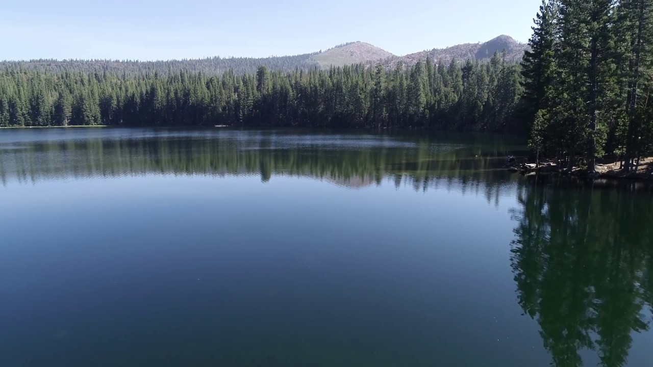 Fuller Lake California August 2018 - HD 4k drone video - YouTube