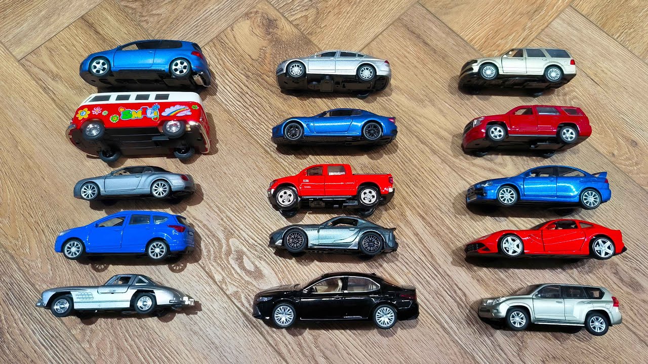15 Model Cars From Various Car Manufacturers in This Video - YouTube