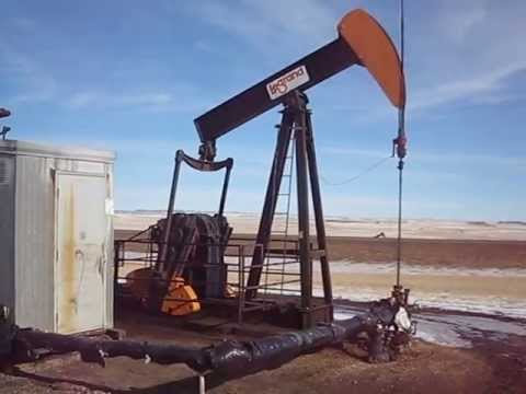 Dinosaur Oil Extraction - Oil Rig in Alberta! - YouTube