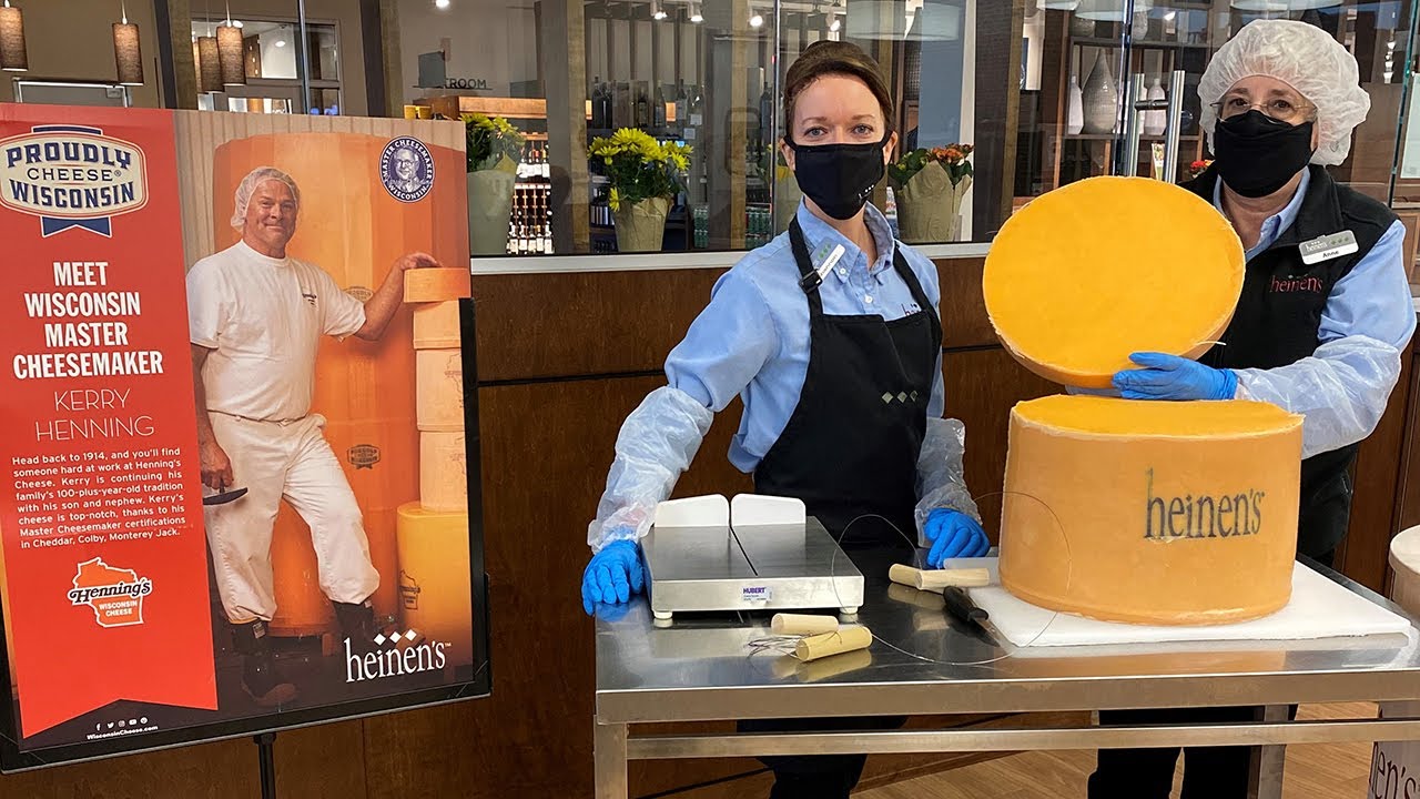Heinens Virtual Cutting Of Hennings Mammoth Cheddar Youtube
