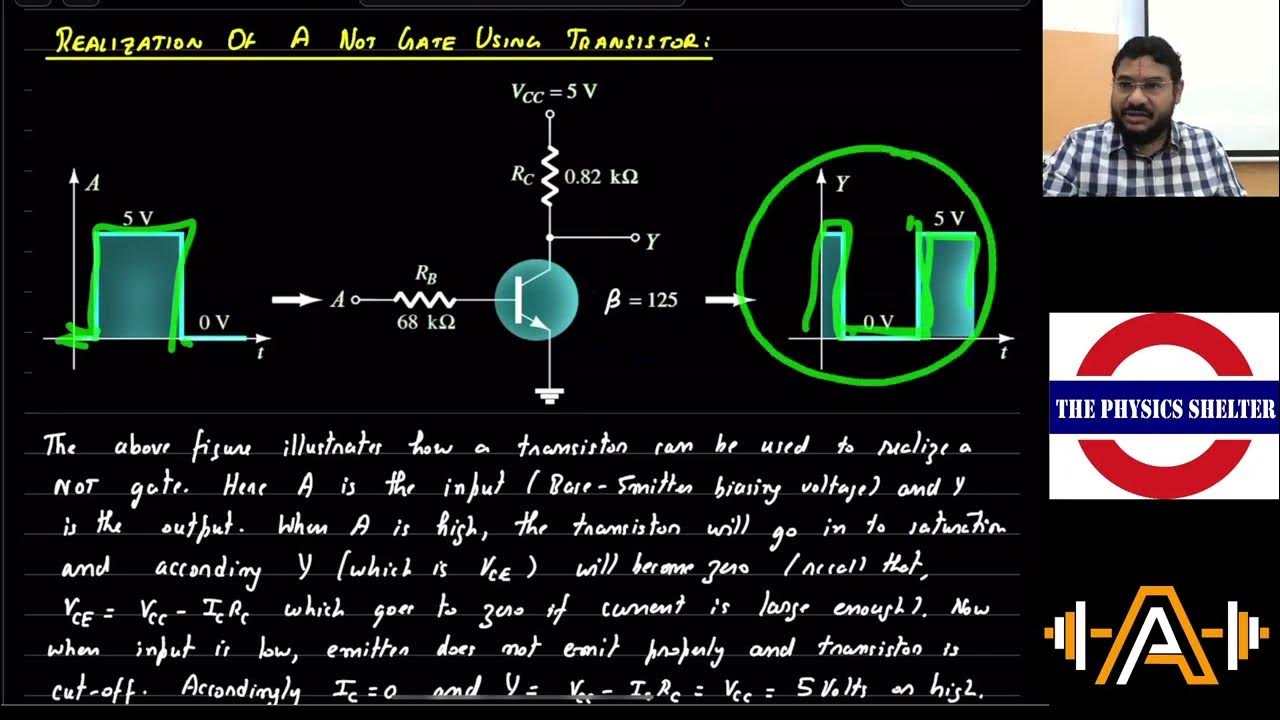 2023 08 28 TRANSISTORS AND LOGIC GATES LECTURE 4 - YouTube