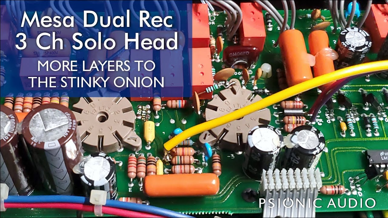 Mesa Dual Rectifier Three Channel Solo Head | More Layers to the Stinky ...