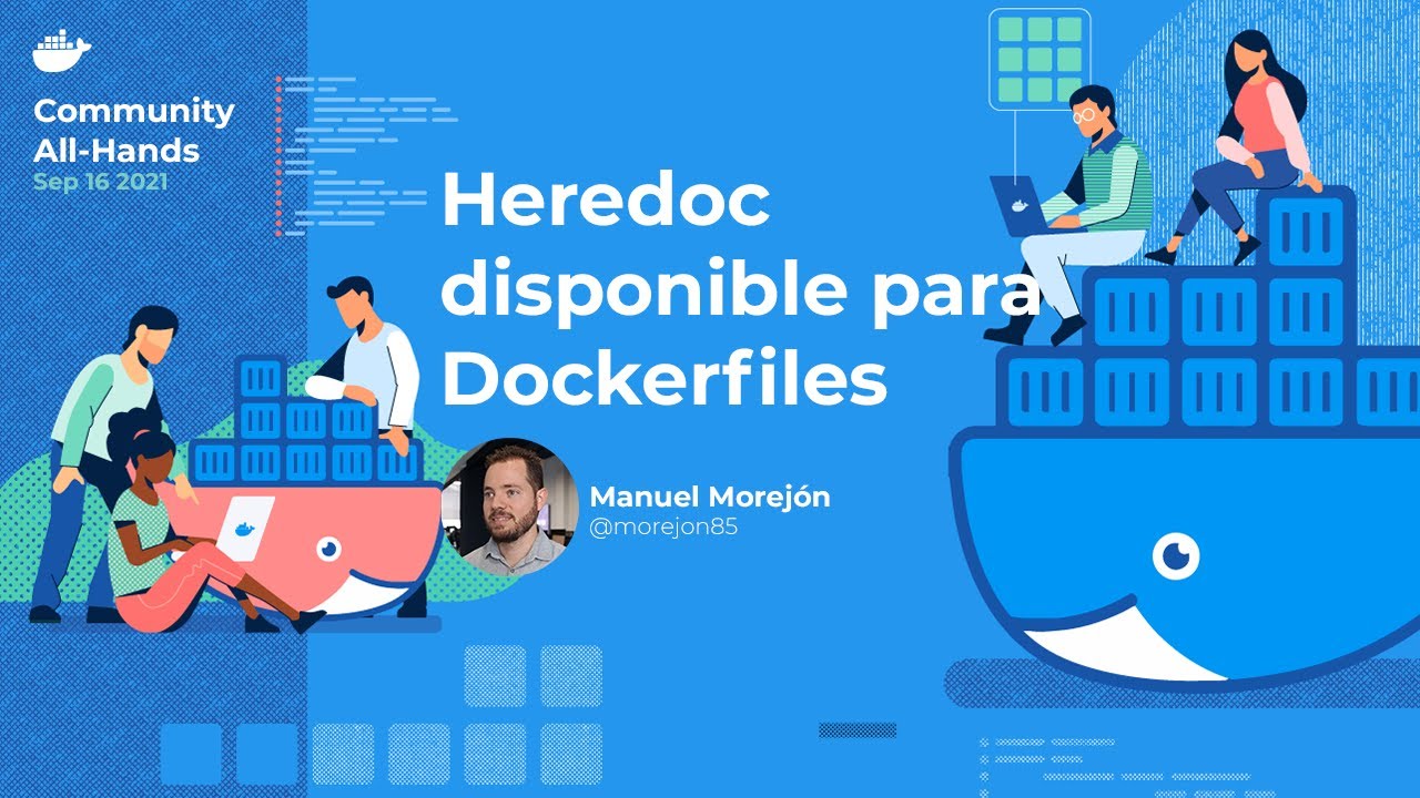 Heredoc Disponible Para Dockerfiles Youtube