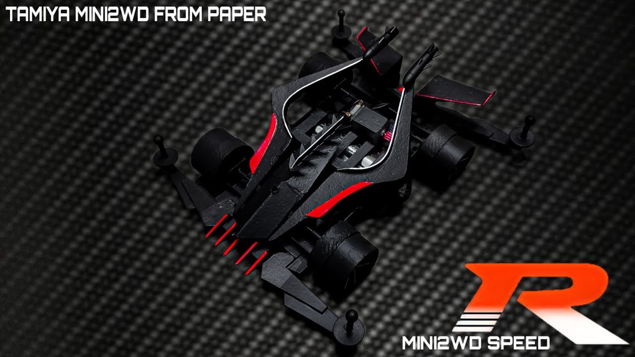 Cara membuat mainan anak anak mobil Tamiya kecil dari kertas mini ...