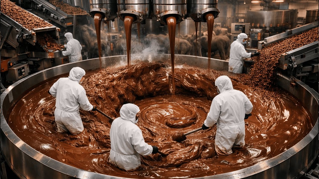 Inside a Cocoa Factory 🍫 | From Raw Beans to Chocolate - YouTube