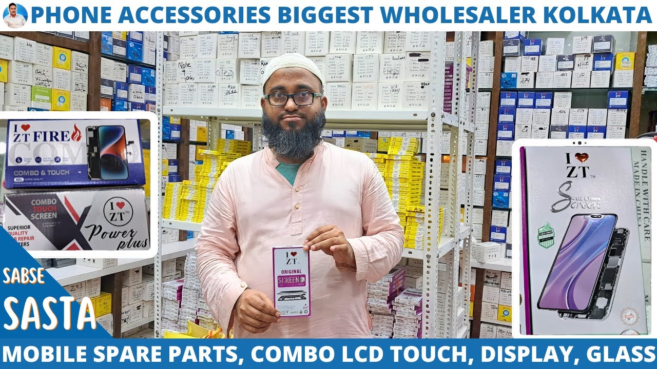 Exclusive Mobile Spare Parts, Display Combo, Tempered Glass, Display ...