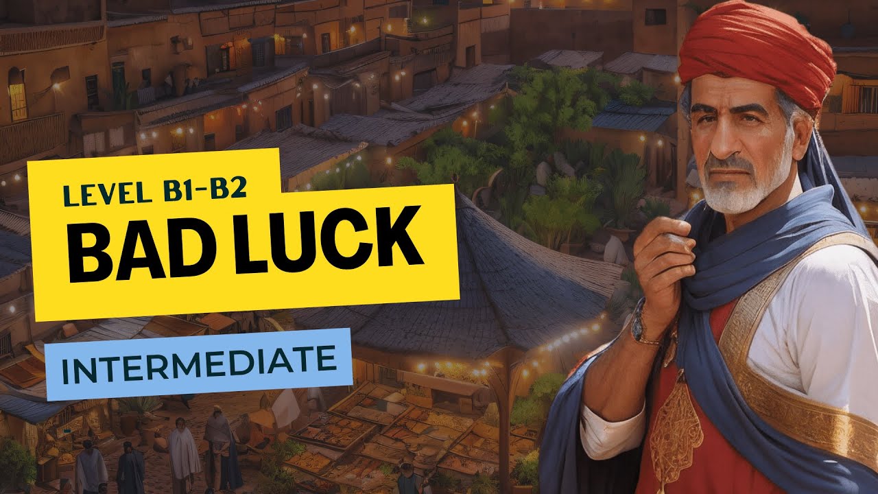 Learning English through stories - Bad Luck - Level 2 - YouTube