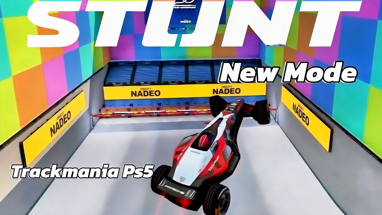 Trackmania Stunt Mode Ps5 - YouTube