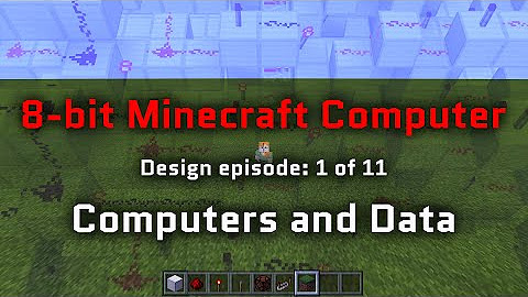 8-bit Minecraft Computer - YouTube