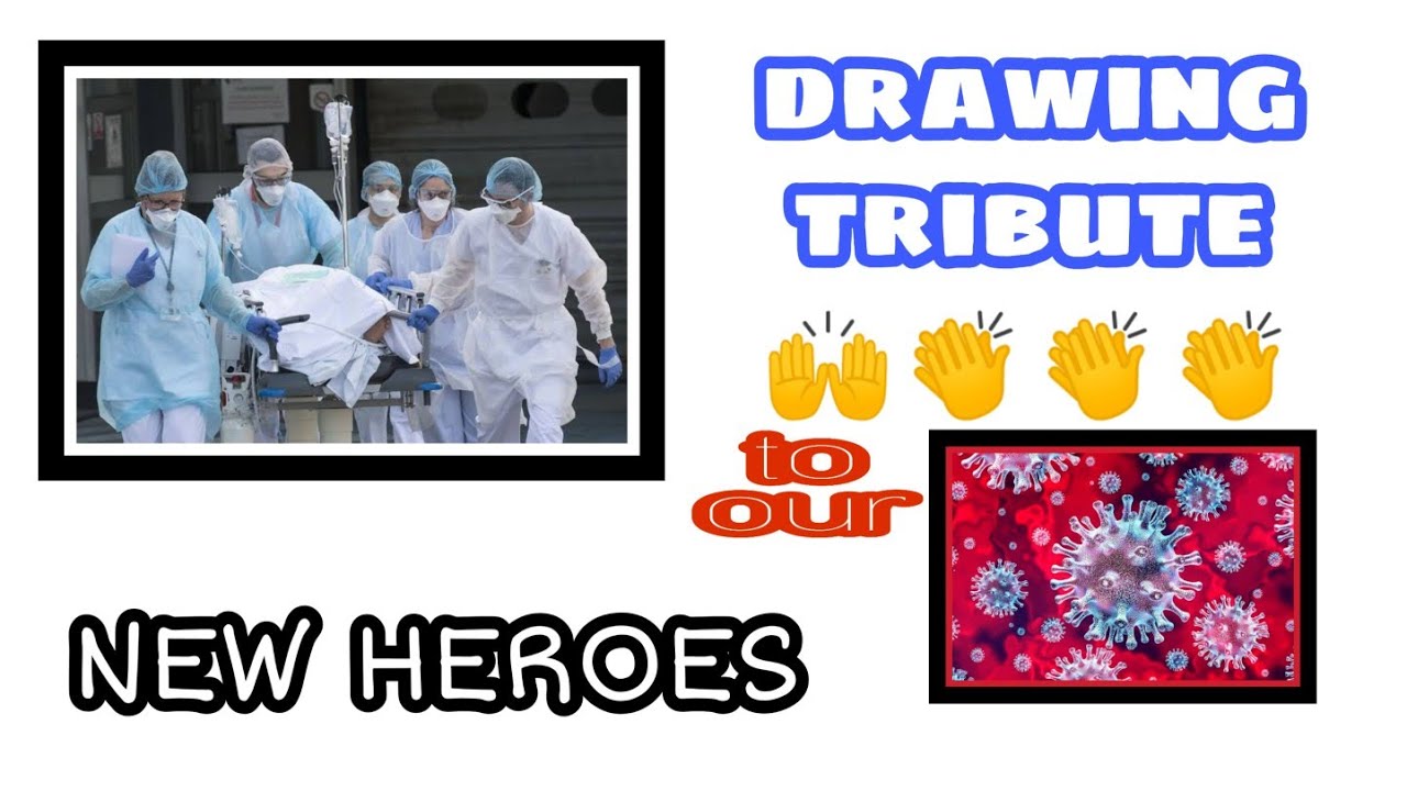 DRAWING FRONTLINERS our NEW HEROES - YouTube