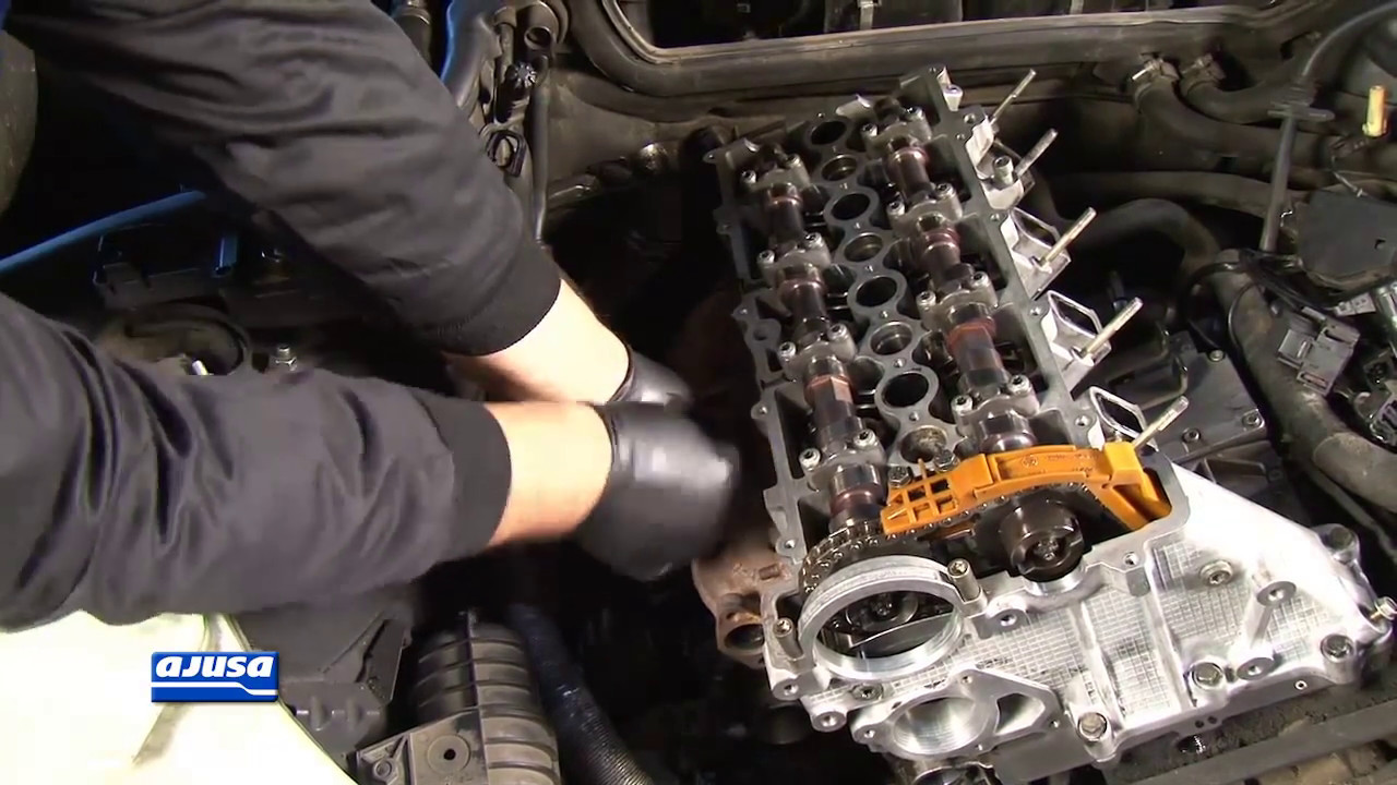 Exhaust Manifold Gasket / Colector Escape BMW 320d M47R(204D1) . - YouTube