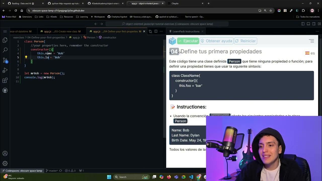 🚀 Programación Orientada a Objetos en Javascript - 04 - Uso de ...