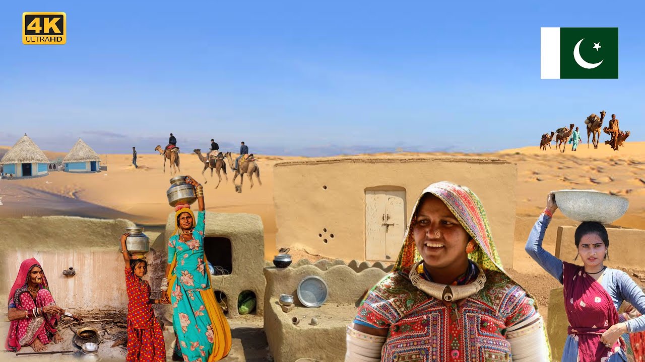 Living Alone In Pakistan Desert | Village Life In Pakistan - YouTube