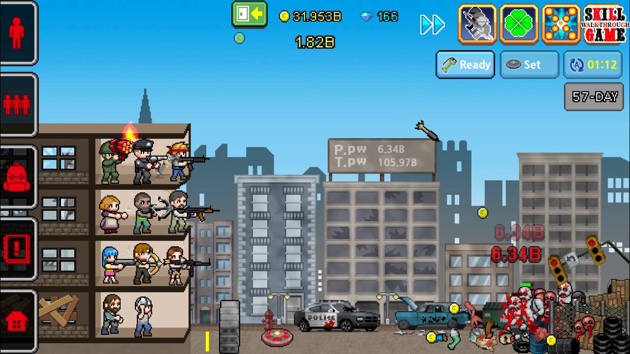 100 DAYS - Zombie Survival - DAY 57 - NORMAL - Gameplay - YouTube