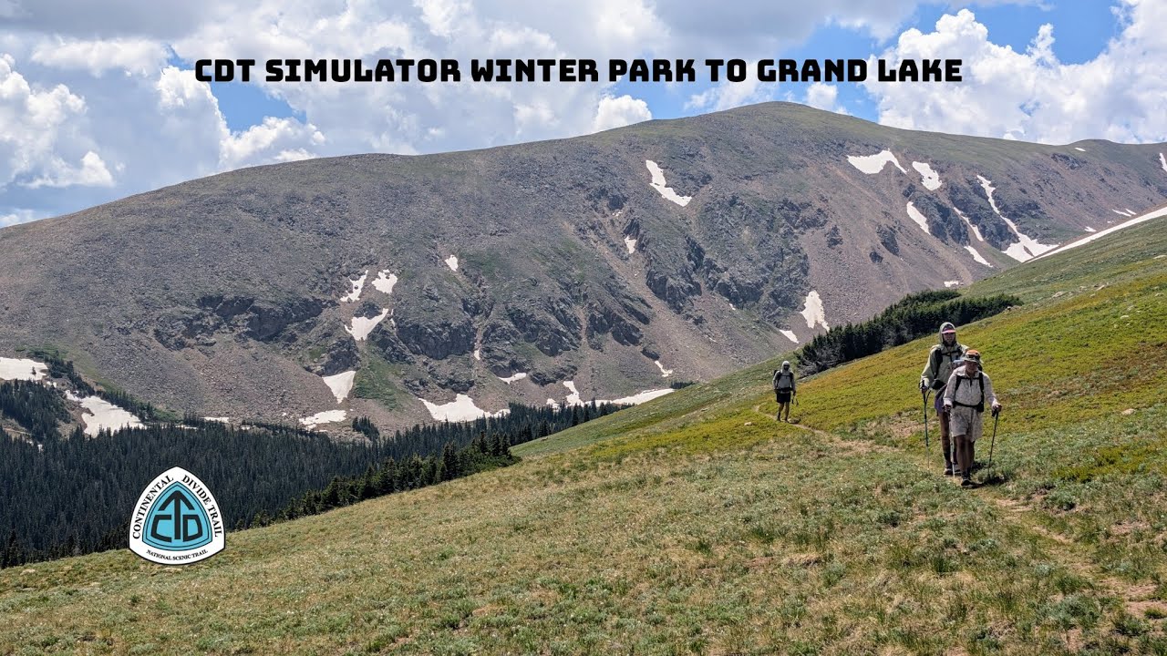 CDT Thru Hike Winter Park to Grand Lake - YouTube