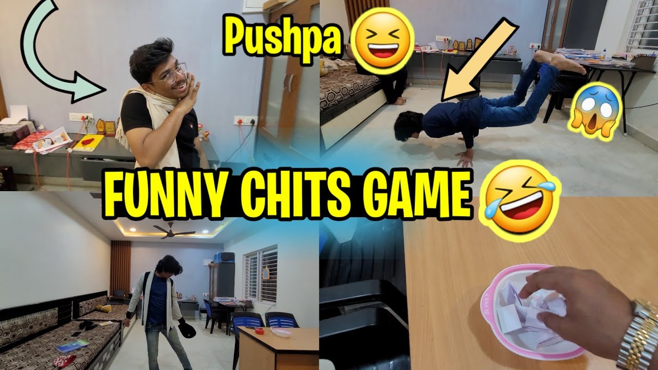 Funny Chits Game With Brothers 🤣 - YouTube